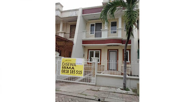 Rumah Sewa Villa Permata Gading, Kelapa Gading Luas 6x17m2